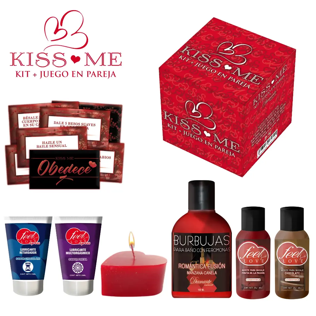 Kit Kiss Me | Distribuidora Diamante